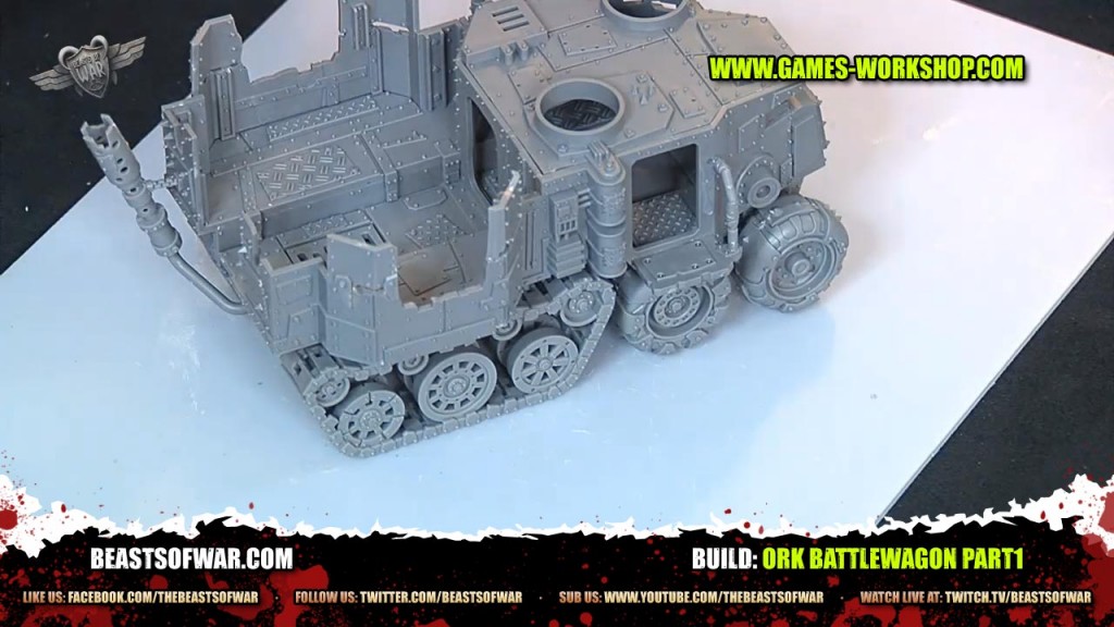 Build: Ork Battlewagon Part1 – OnTableTop – Home of Beasts of War