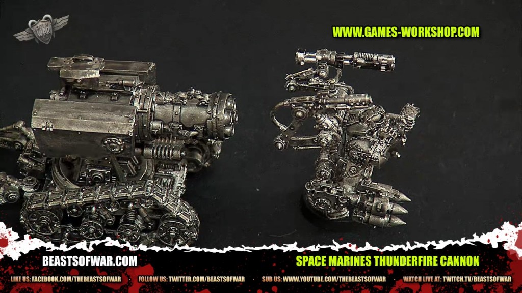 Space Marines Thunderfire Cannon – OnTableTop – Home of Beasts of War