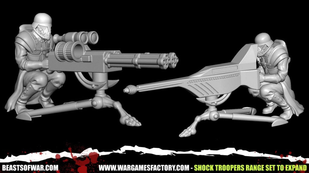 Heavy Weapon Shock Troops Preview – OnTableTop – Home of Beasts of War