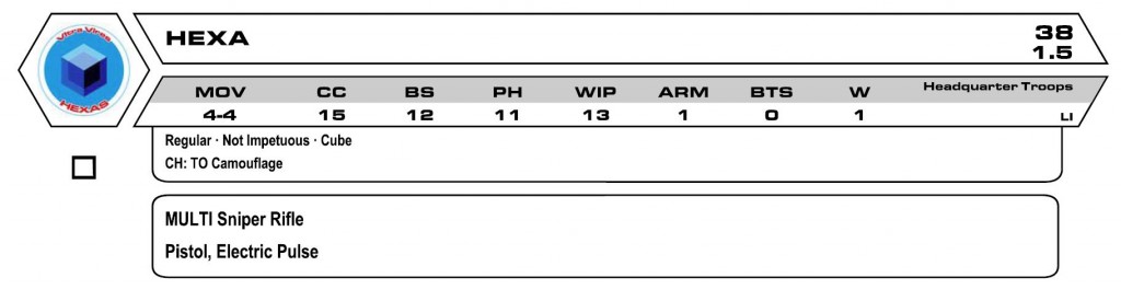 New for Infinity… Hexa Sniper – OnTableTop – Home of Beasts of War