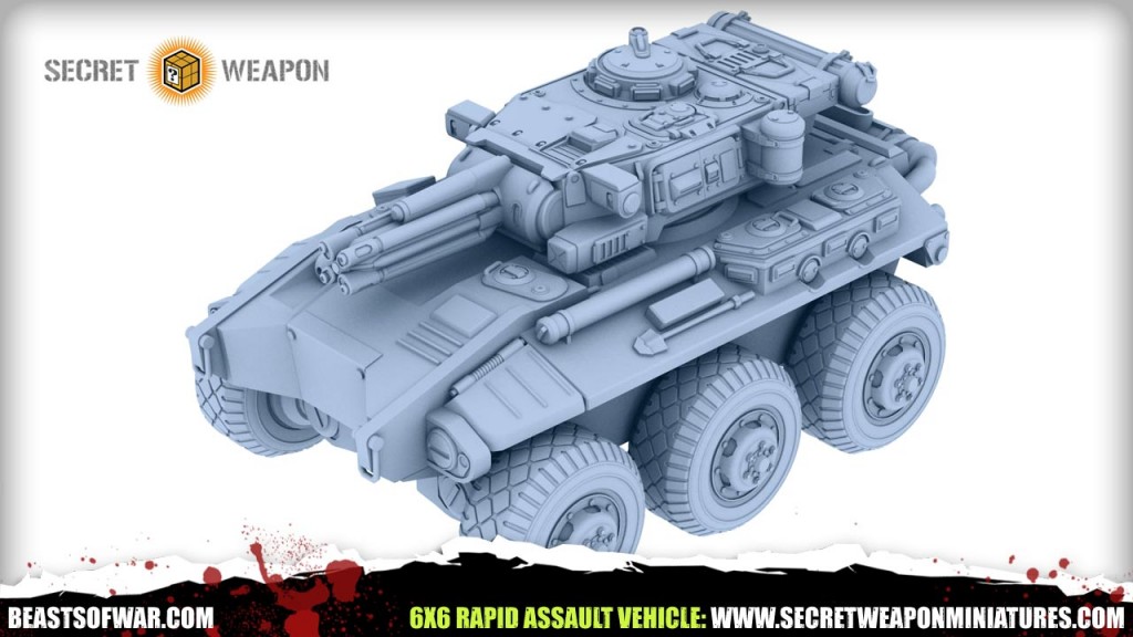 Rapid Assault Vehicle: New Weapon Designs – OnTableTop – Home of Beasts ...