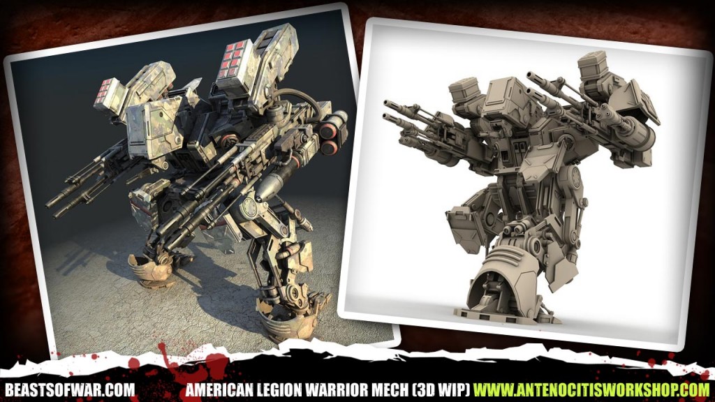 American Legion Warrior Mech – OnTableTop – Home of Beasts of War