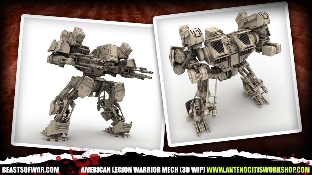 American Legion Warrior Mech – OnTableTop – Home of Beasts of War