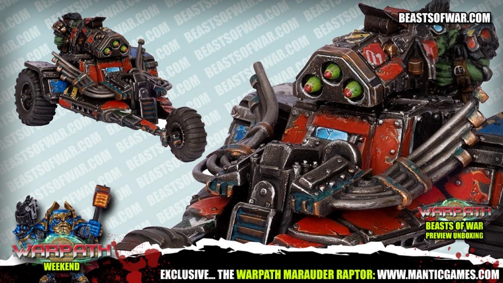 Exclusive… The Marauder Raptor! – OnTableTop – Home of Beasts of War