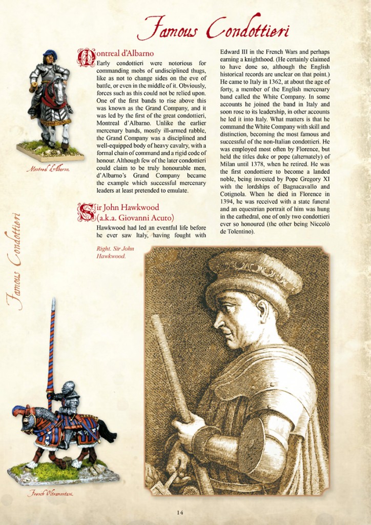 Wargames Foundry’s New Condottiere Rulebook – OnTableTop – Home of ...