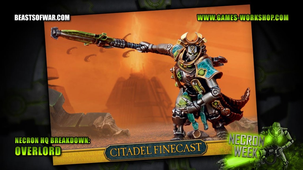 Necron HQ Breakdown: Necron Overlord & Royal Court – OnTableTop – Home ...