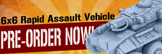 Secret Weapon 6X6 Assault Vehicle Now on Pre-Order! – OnTableTop – Home ...