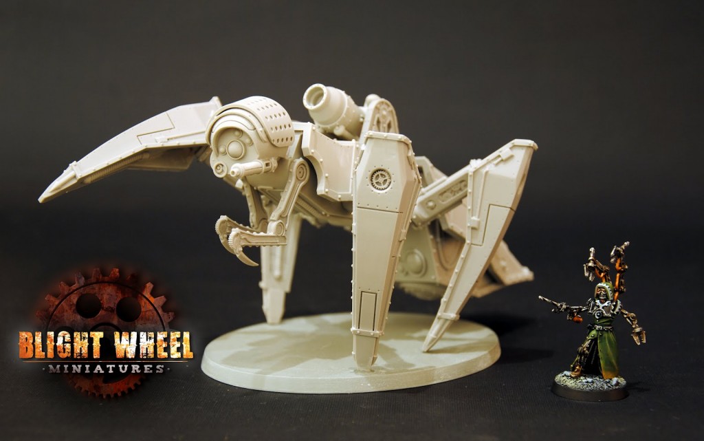 Blight Wheel Miniatures Roll out the Mantis Tank – OnTableTop – Home of ...