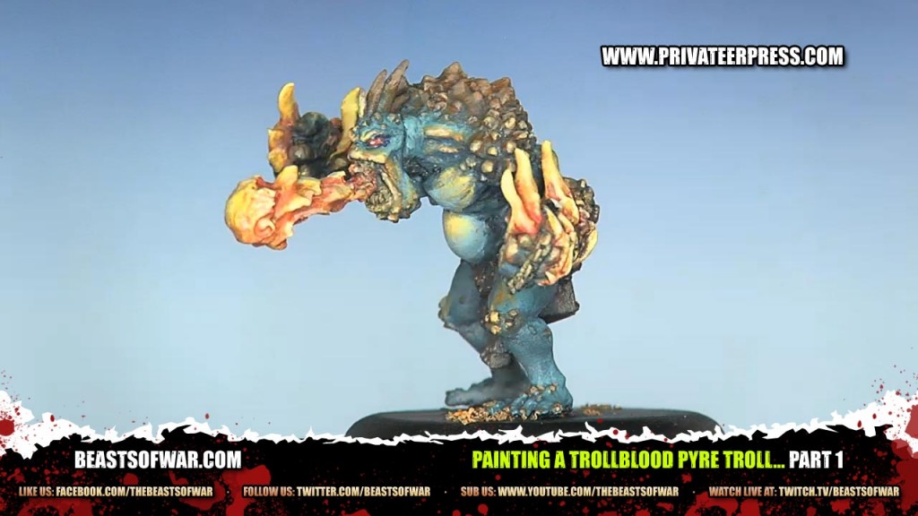 Painting a Trollblood Pyre Troll… part 1 – OnTableTop – Home of Beasts ...