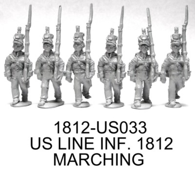 1812 US Line Infantry Ready to March from Knuckleduster – OnTableTop ...
