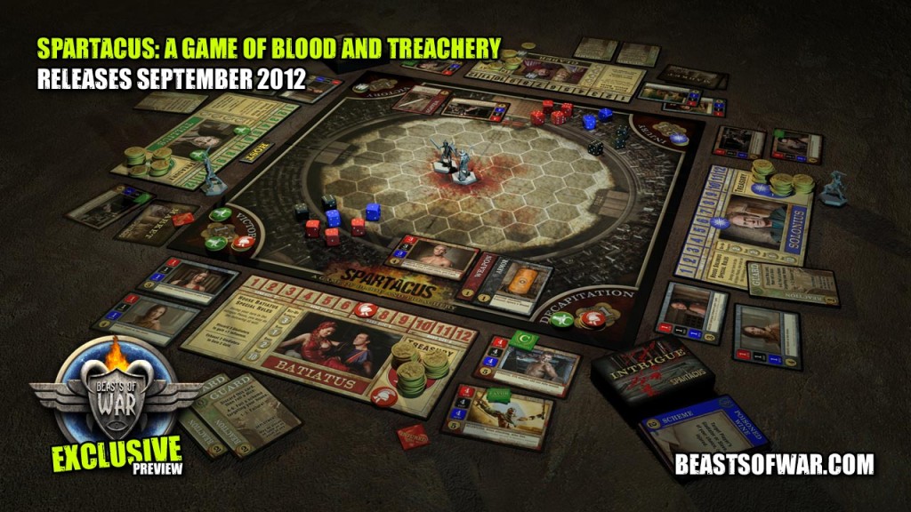 Gaze into the Arena with the Spartacus Board Game Trailer – OnTableTop ...