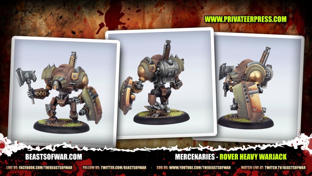 Unboxing the Mercenary Heavy Warjack Kit for Warmachine – OnTableTop ...