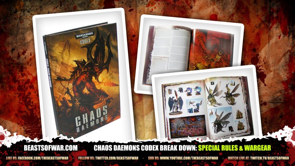 Chaos Daemons Codex Break Down: Special Rules & Wargear – OnTableTop ...
