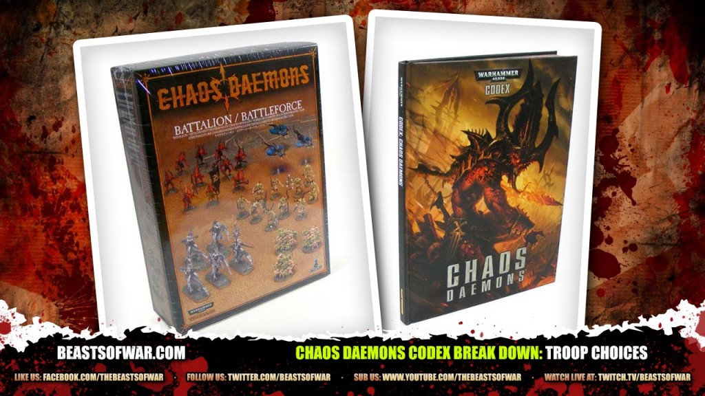 Chaos Daemons Codex Break Down: Troop Choices – OnTableTop – Home of ...