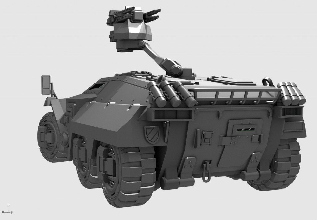 Get Gunning in a Dreamforge Eisenkern APC – OnTableTop – Home of Beasts ...