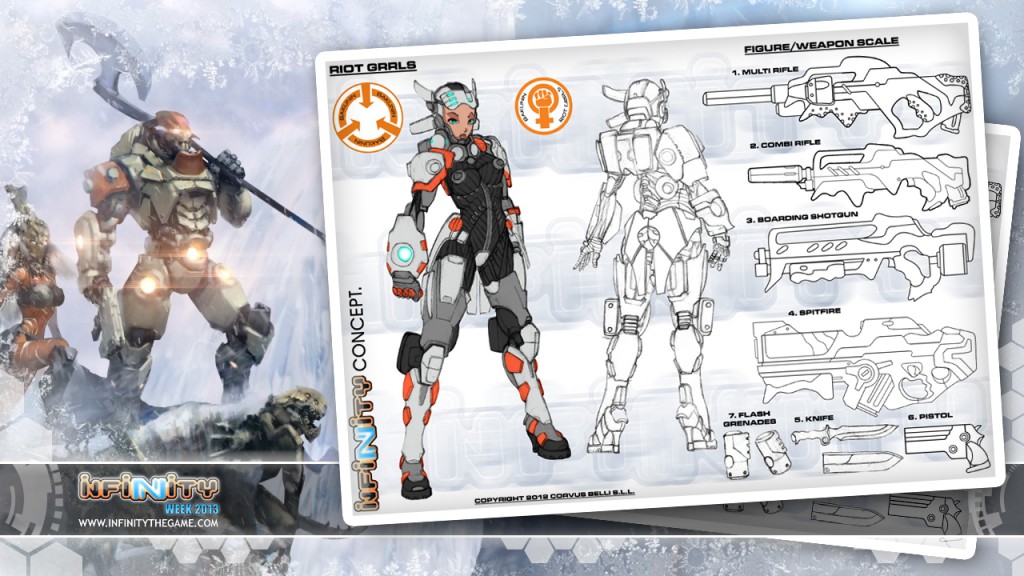 INFINITY Week 2013: Designing Nomads – OnTableTop – Home of Beasts of War