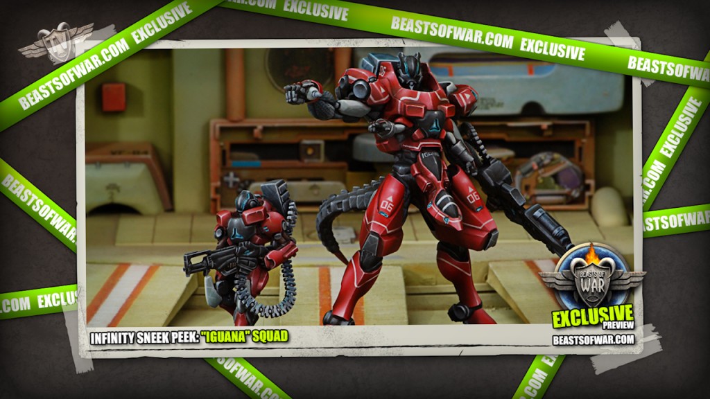 Infinity Sneak Peek: “Iguana” Squad!!! – OnTableTop – Home of Beasts of War