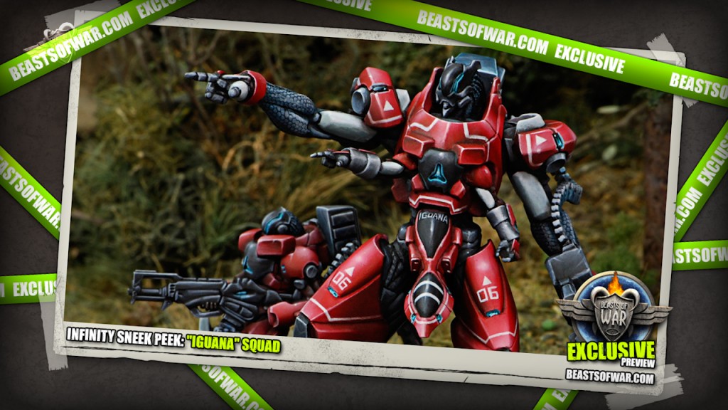 Infinity Sneak Peek: “Iguana” Squad!!! – OnTableTop – Home of Beasts of War
