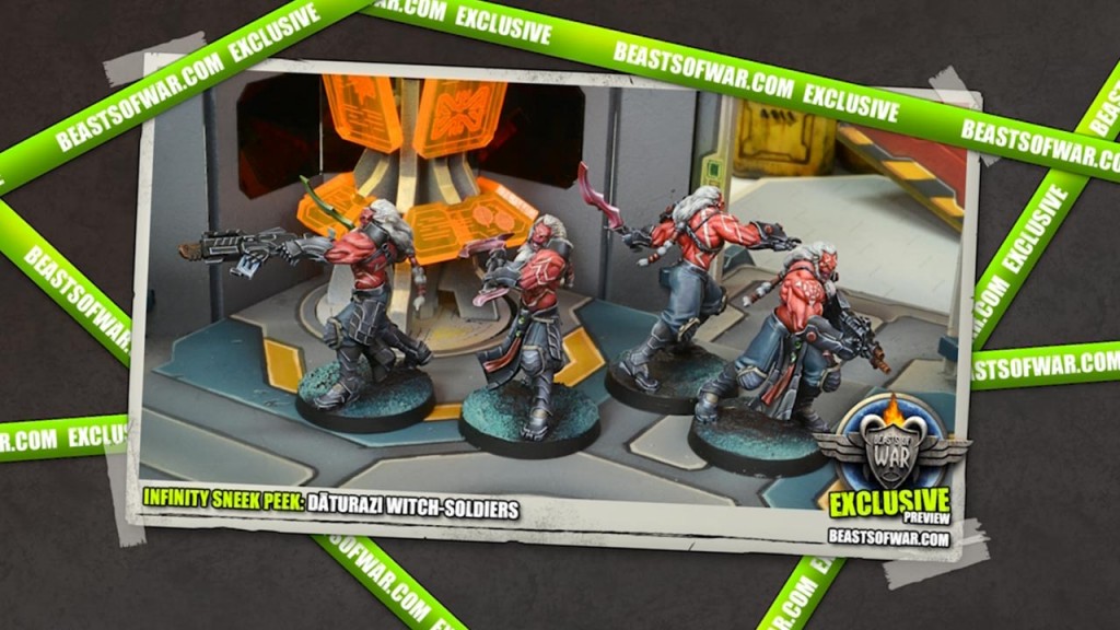 Infinity Sneak Peek: DĀTURAZI WITCH-SOLDIERS – OnTableTop – Home of ...