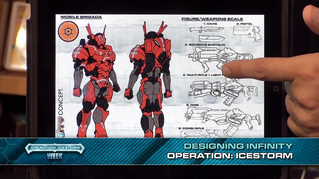Designing Infinity Operation: Icestorm – OnTableTop – Home of Beasts of War