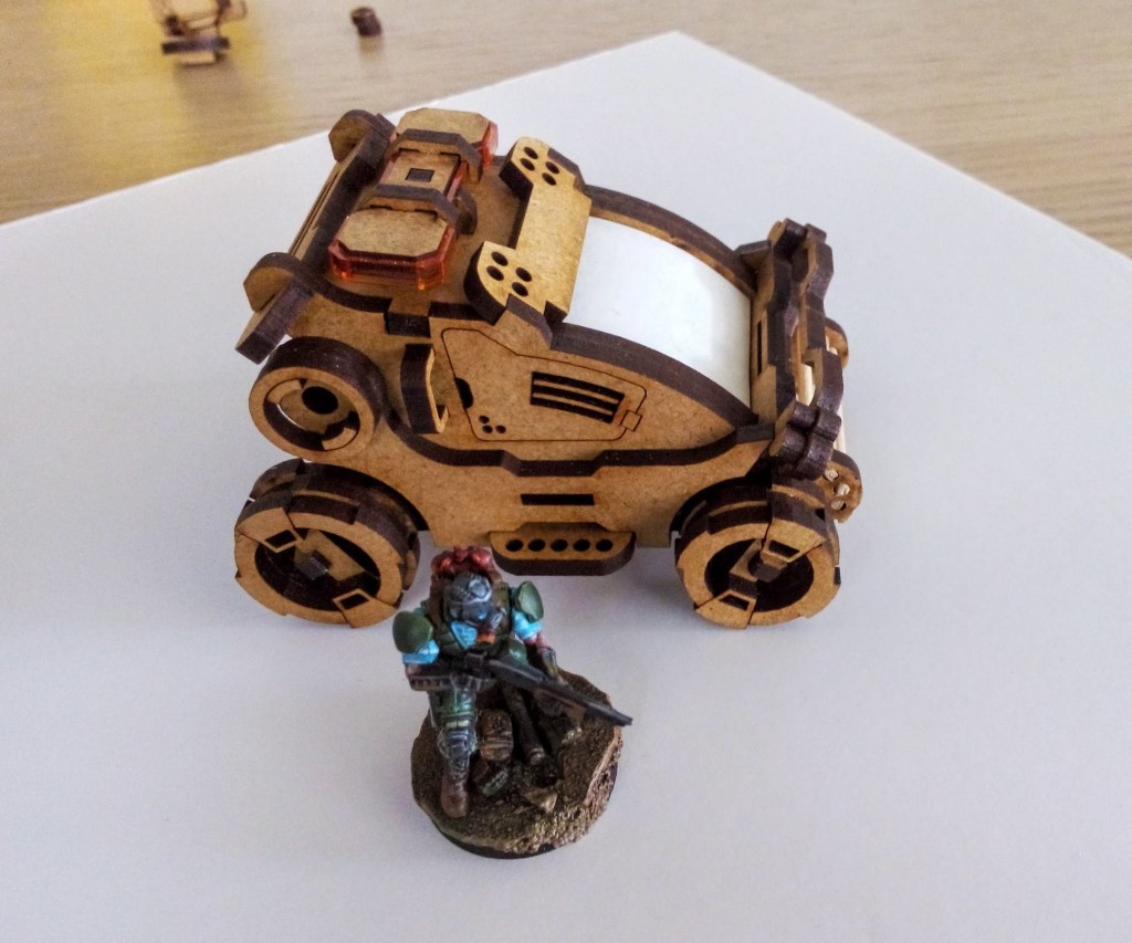 ZEN Terrain Put Together A Prototype MDF Car – OnTableTop – Home of ...