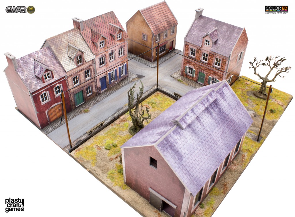 Plast Craft Show Off New Pre-ColorED World War II Scenery – OnTableTop ...