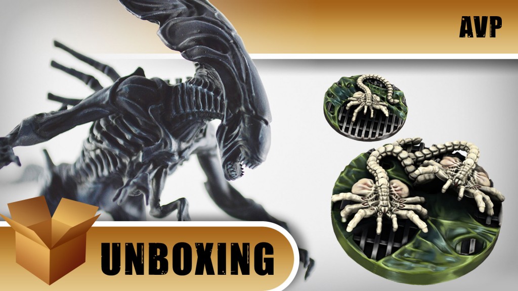 Unboxing: AVP – Alien Queen & Facehuggers – OnTableTop – Home of Beasts ...