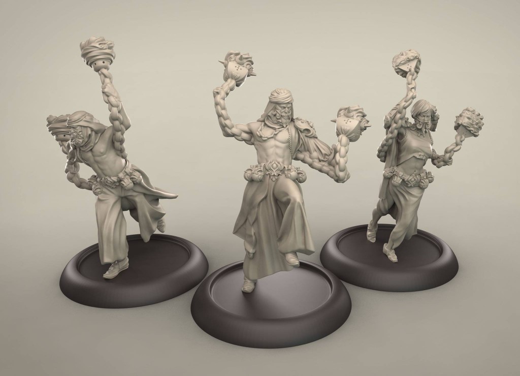 Massive Awesome Preview Righteous Warriors For Shattered Earth ...