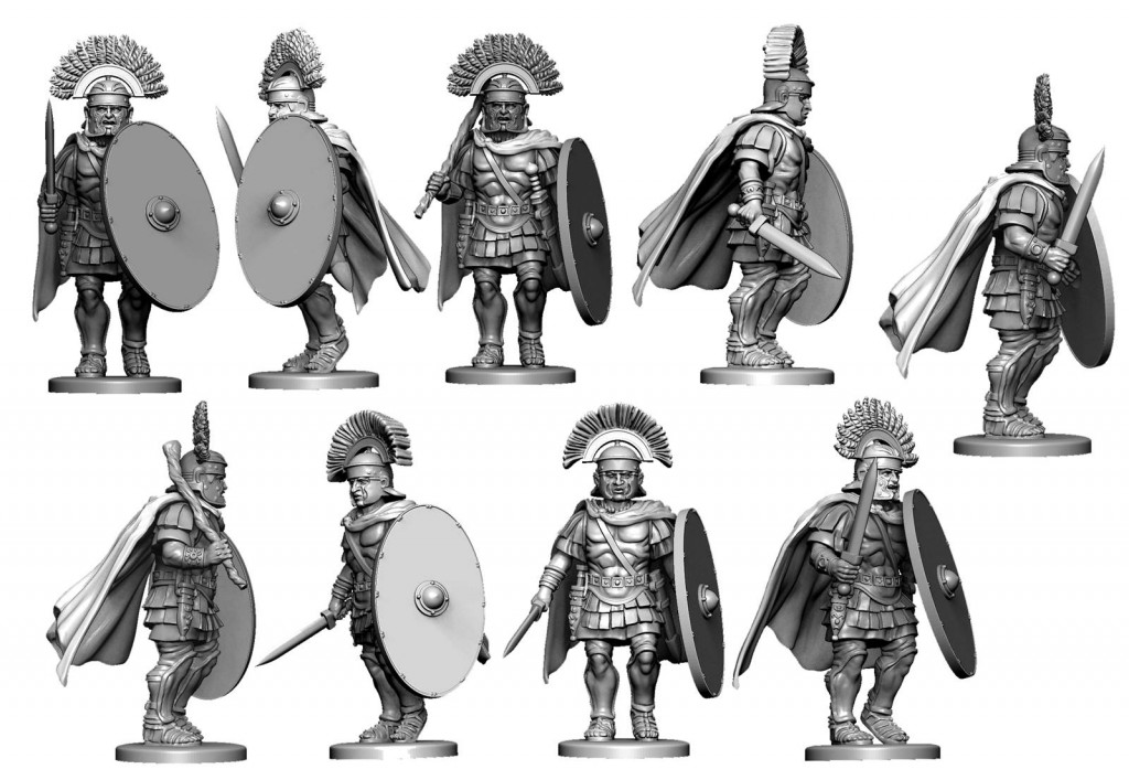 The Command Elements Of Victrix’s Roman Army Come Together – OnTableTop ...