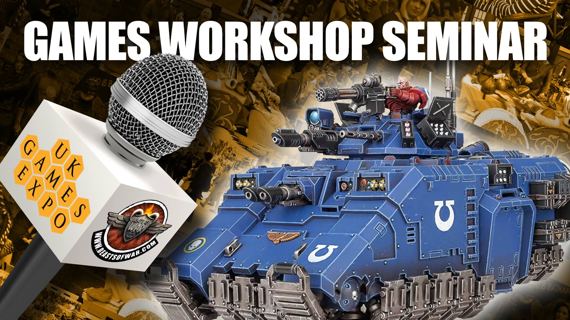 Games Workshop New 40K Seminar UK Games Expo 2017 OnTableTop Home 