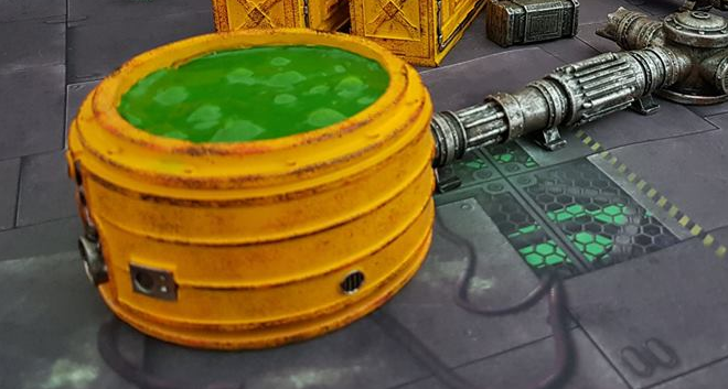 Gamemat.Eu Bubble Up Their Pre-Painted Chem Zone Terrain – OnTableTop ...