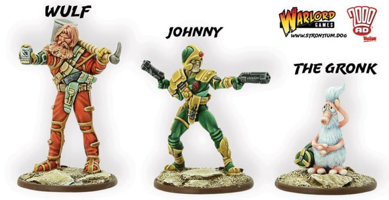 Warlord Begin Miniature Previews For Strontium Dog & 2000AD Line-Up ...