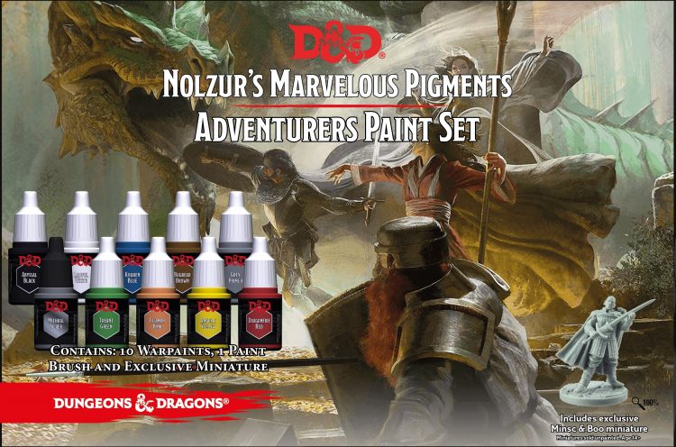 Pre-Order Now Open For Army Painter’s D&D Paint Sets & Brushes ...