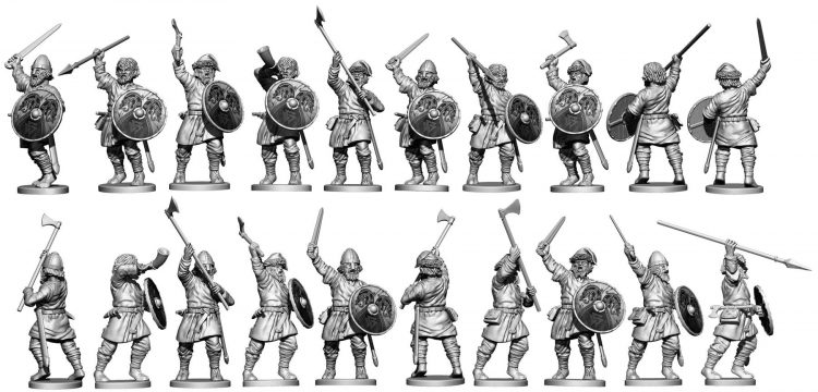 Victrix Arm New Plastic Vikings Ready For A Raid – OnTableTop – Home of ...
