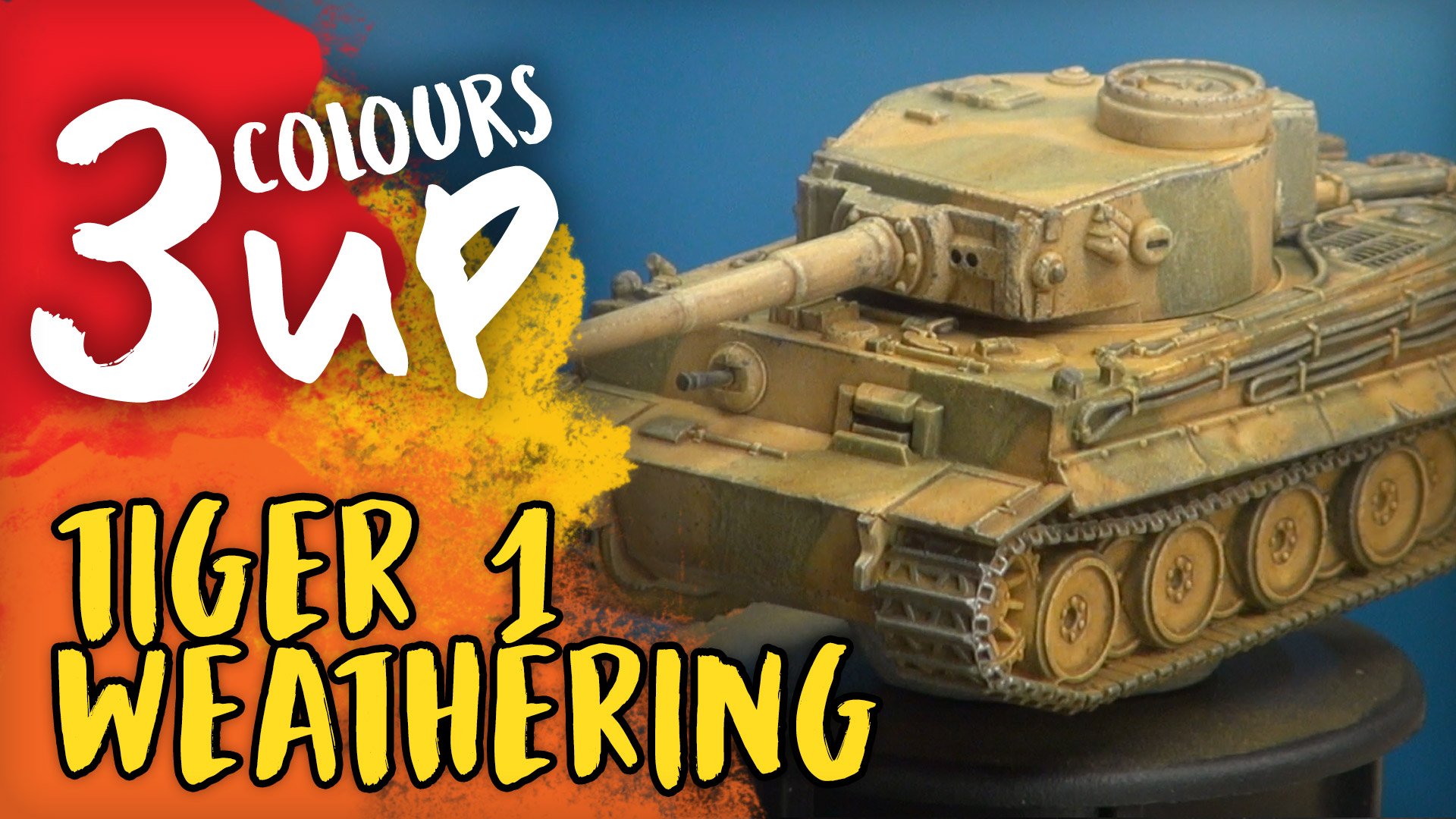 3 Colours Up: Painting A Tiger 1 – Part Two // Weathering – OnTableTop ...