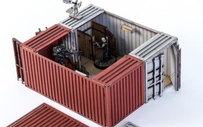 4Ground Hunker Down In Some Damaged Container Terrain Sets – OnTableTop – Home of Beasts of War