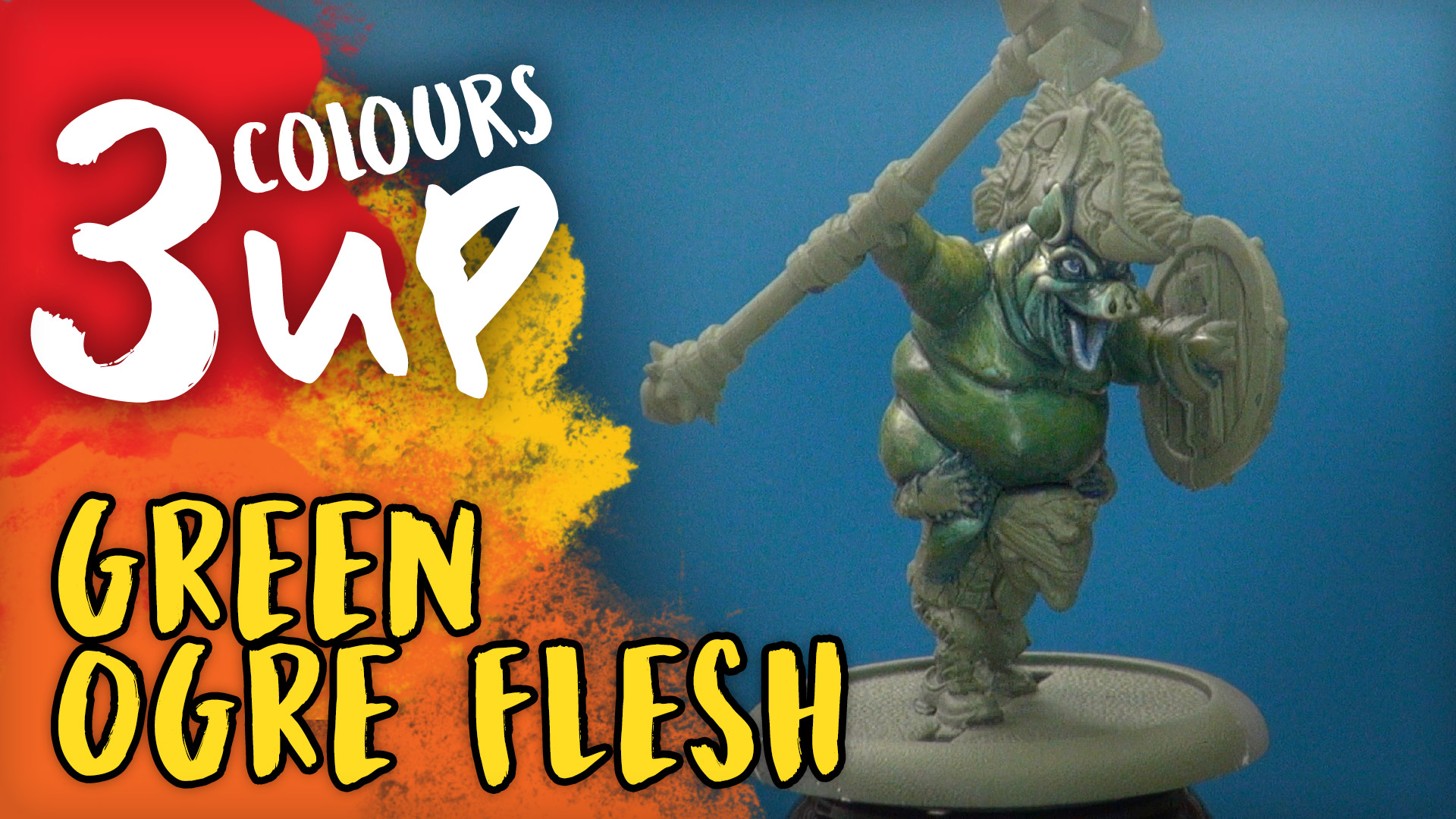 3 Colours Up: Painting Green Ogre Flesh – OnTableTop – Home of Beasts ...