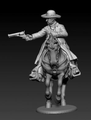 Knuckleduster Bring Outlaw Clell Miller To Life For Gunfighter’s Ball ...