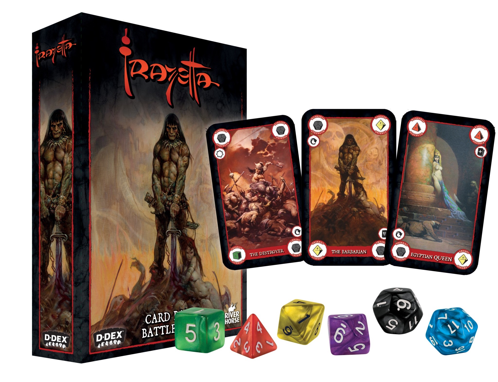 Frazetta: Card & Dice Battle Game – OnTableTop – Home of Beasts of War