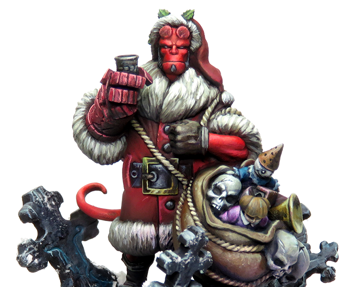Mantic’s Holiday Hellboy Lend’s Santa A Stony Hand – OnTableTop – Home ...