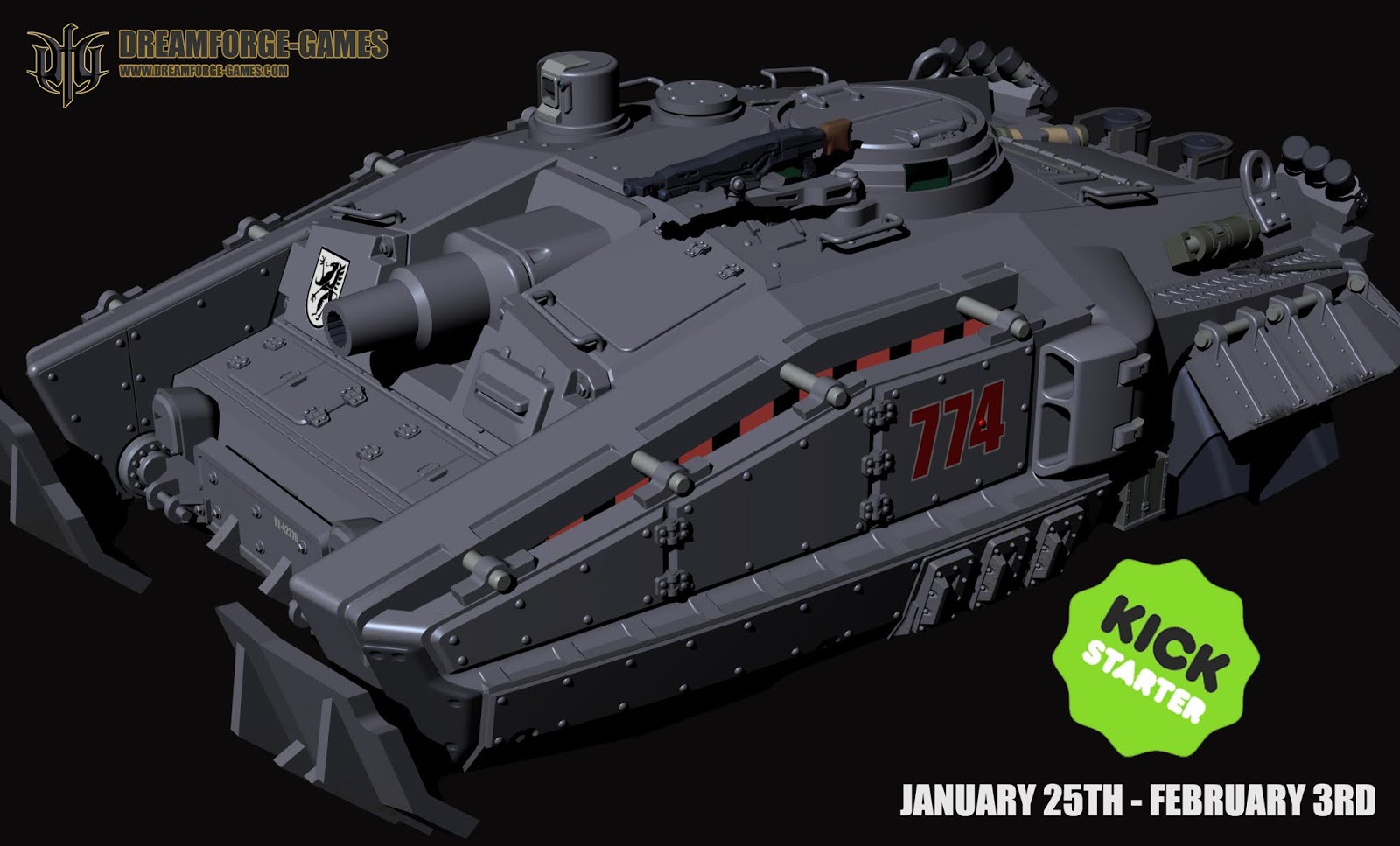 Dreamforge Games Announce Kickstarter Date For Grav-StuG – OnTableTop ...