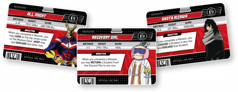 Select The Best Superheroes In My Hero Academia: The Card Game ...