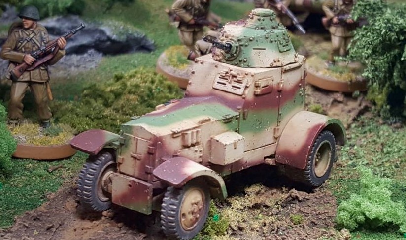 Trundle Along In The WZ. 34 Armoured Car By Kromlech Historical ...
