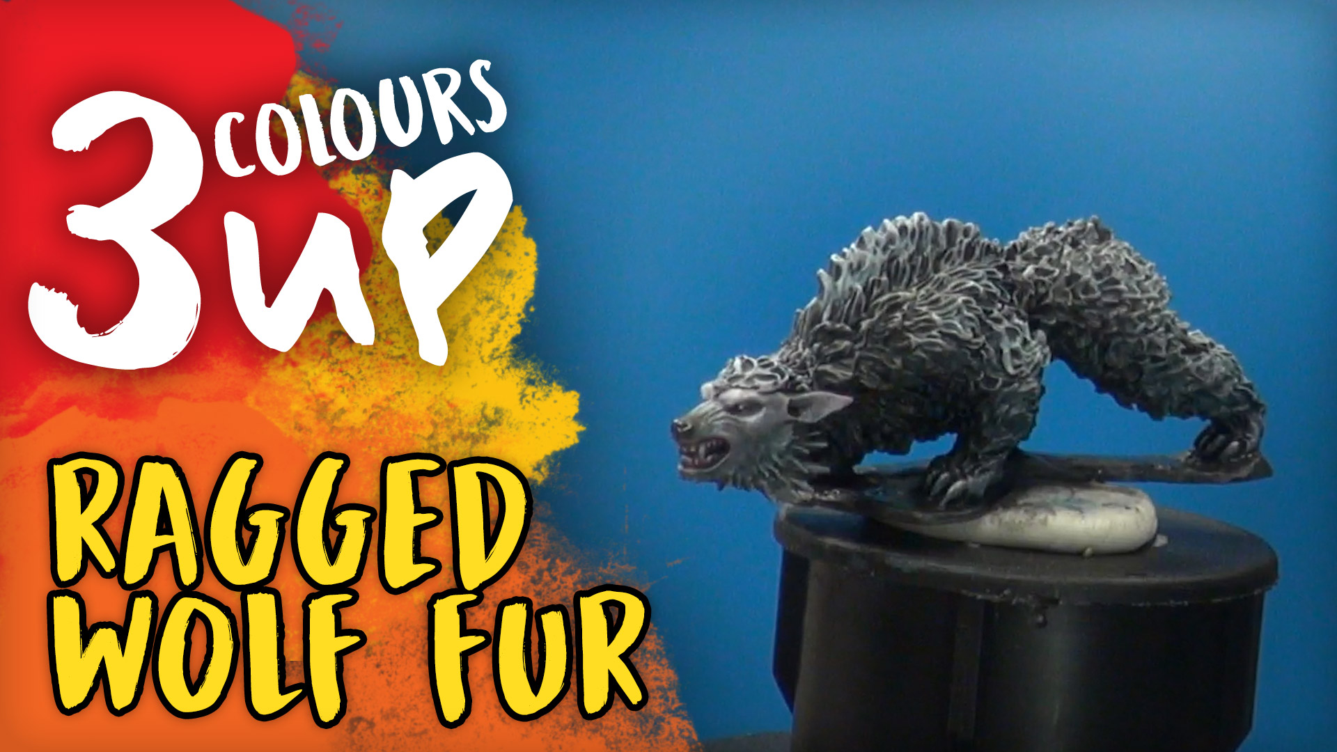 3 Colours Up: Painting Ragged Wolf Fur – OnTableTop – Home of Beasts of War