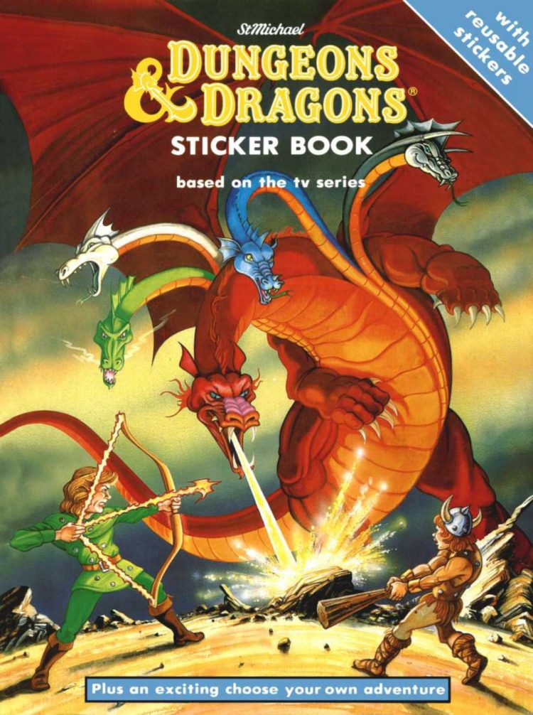 Retro Recall: D&D Choose Your Own Adventure Sticker Book – OnTableTop ...