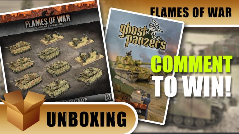 Flames Of War Unboxing: Bäke’s Fire Brigade & Ghost Panzers Book – OnTableTop – Home of Beasts ...