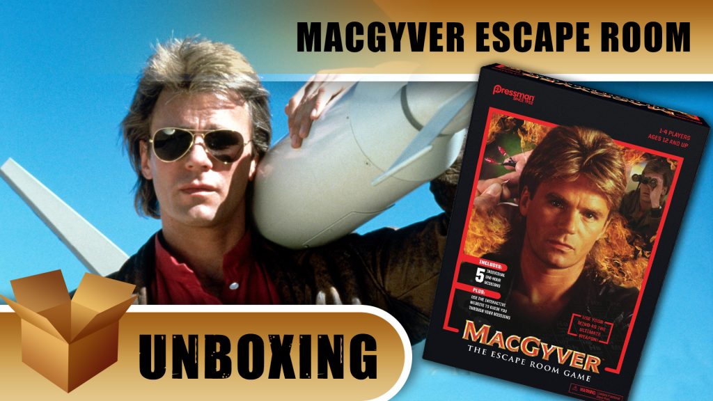 Unboxing: MacGyver The Escape Room Game – OnTableTop – Home of Beasts ...