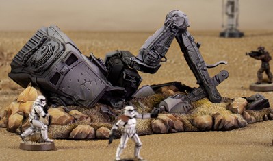 Fight Over A Downed AT-ST In Star Wars: Legion – OnTableTop – Home of ...
