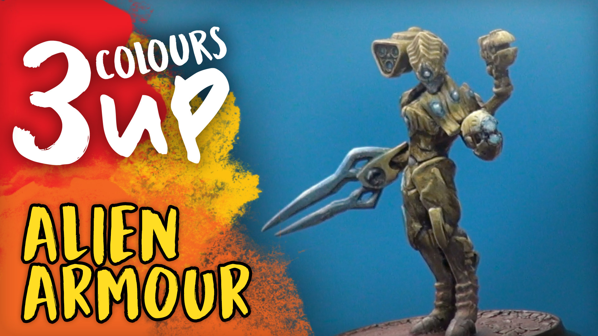 3 Colours Up: Painting Golden Alien Armour – OnTableTop – Home of ...