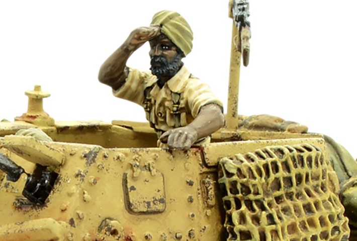 Keep Safe In Your Bolt Action Indian Pattern Mk II Armoured Car ...
